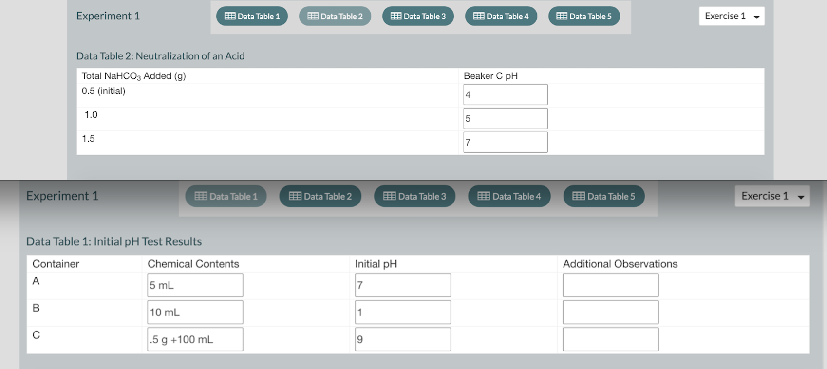 Solved 1. You have two beakers. One contains 500 mL of an | Chegg.com