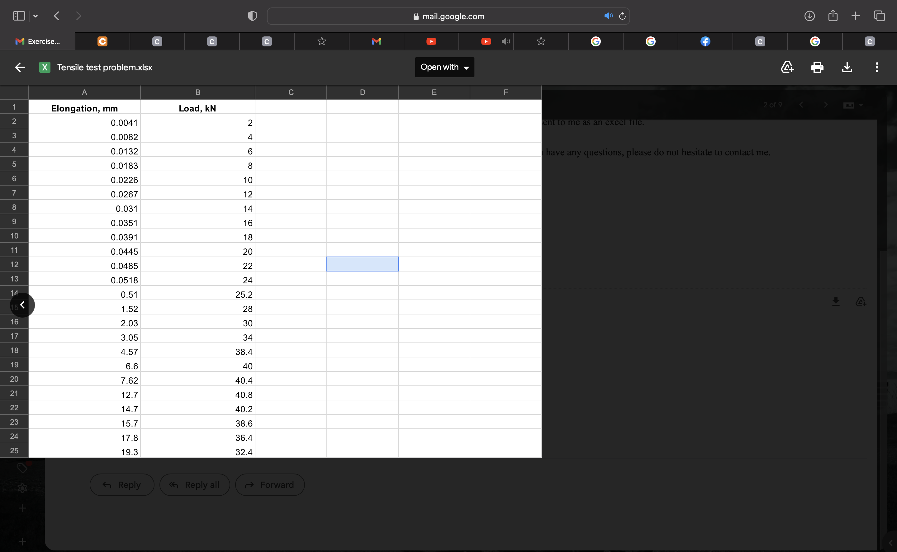 Solved I Want This Problem Solved On Ms Excel And Send Me Chegg