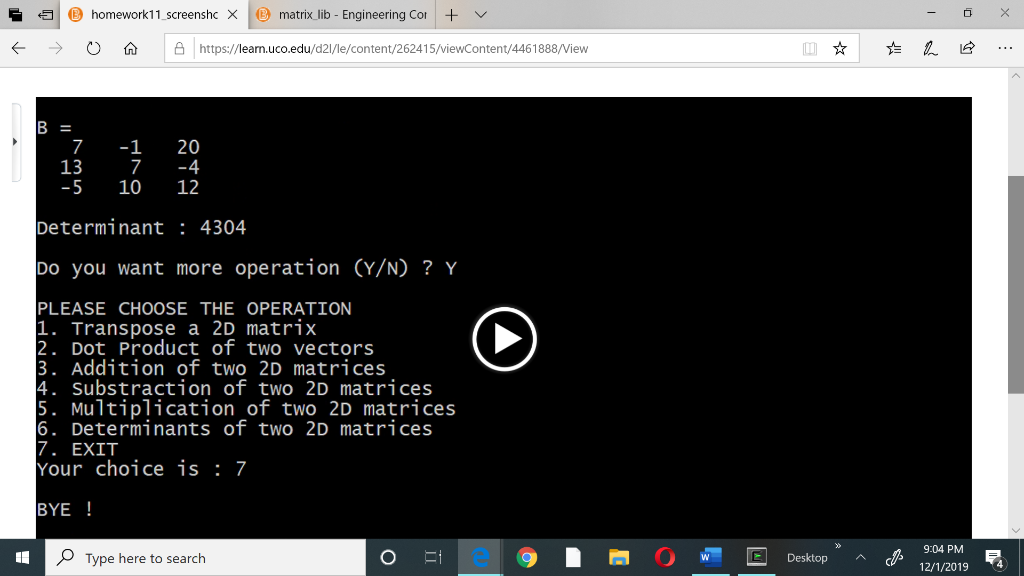 Solved I Am Having Trouble Figuring Out How To Code This In 