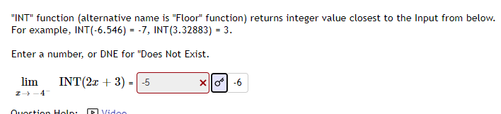 Solved why is the answer -6 not-5. i don't understand can | Chegg.com