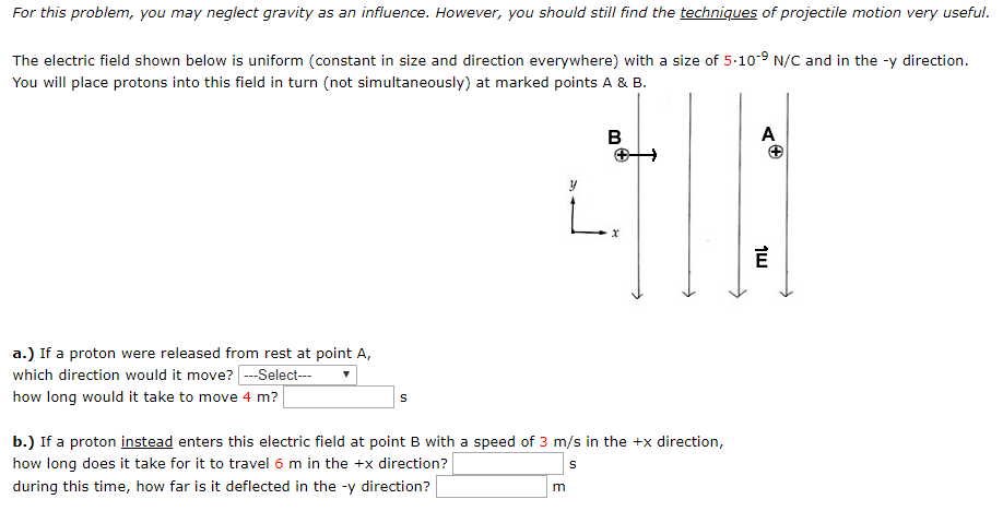Solved For this problem, you may neglect gravity as an | Chegg.com