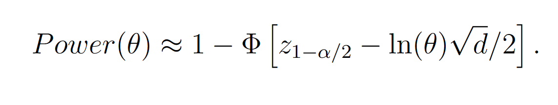 Solved Derive the power formula for the Log-Rank test using | Chegg.com