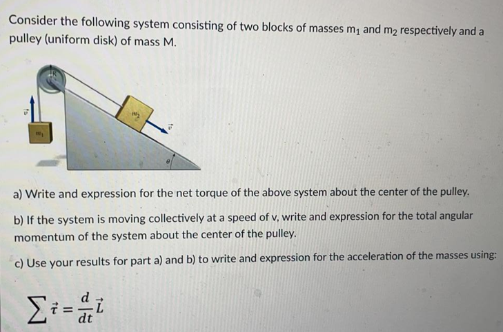 Solved Consider the following system consisting of two | Chegg.com