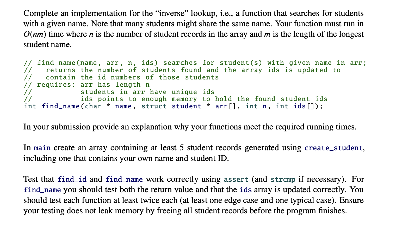 Solved Write in C language and also provide 5 | Chegg.com