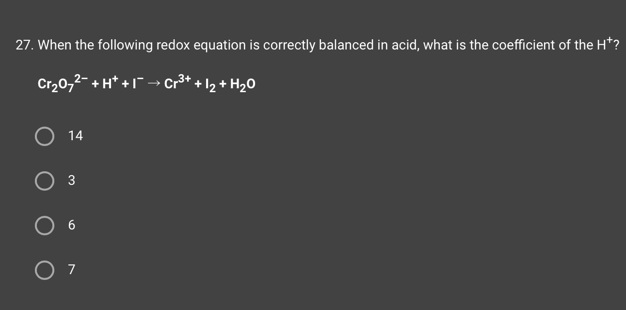 Solved \\( \\mathrm{Cr}_{2} | Chegg.com
