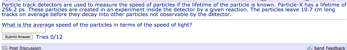 Solved Particle track detectors are used to measure the | Chegg.com