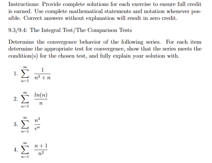 Solved Instructions: Provide complete solutions for each | Chegg.com