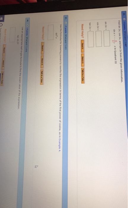 Solved tan 22.5 | Chegg.com