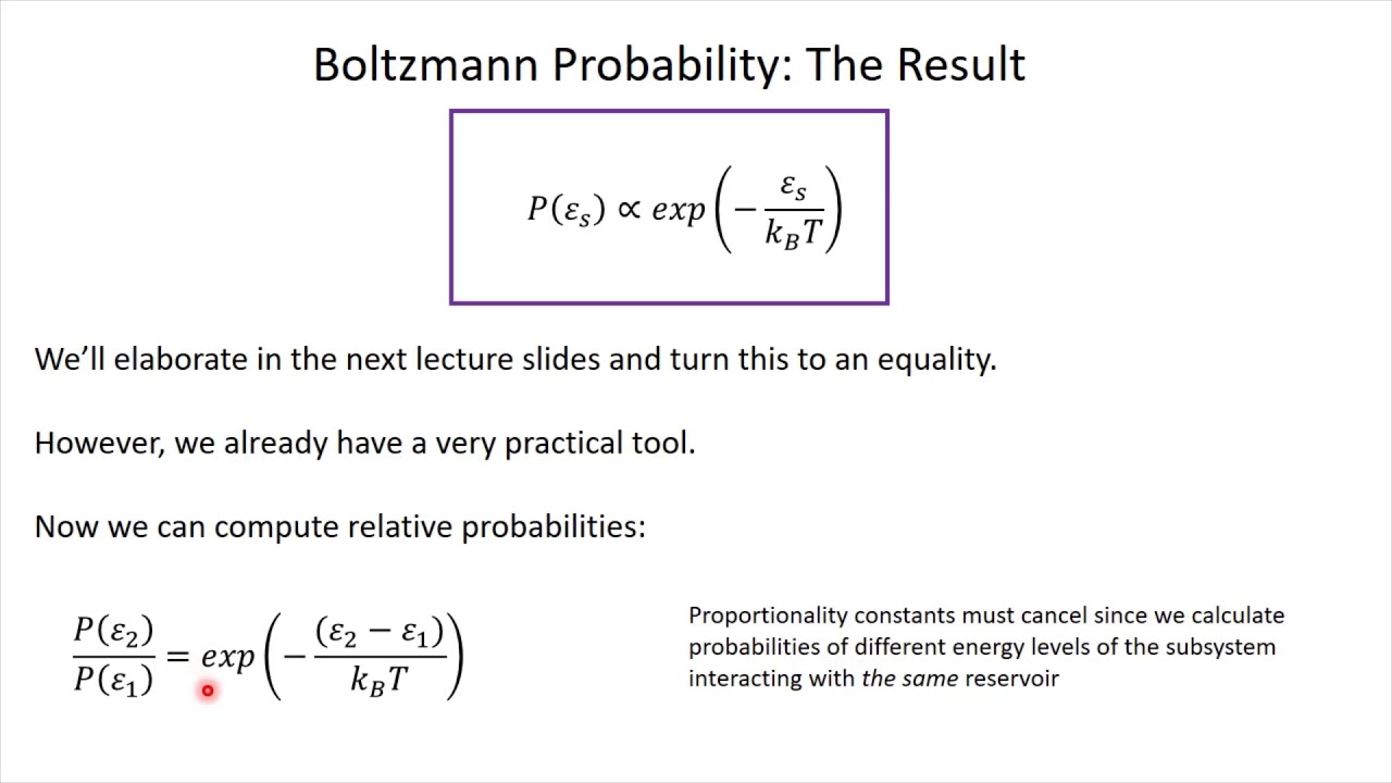 Solved What is boltzmen factor and what does exp in the | Chegg.com