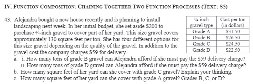 Solved IV. Function Composition: Chaining Together Two | Chegg.com