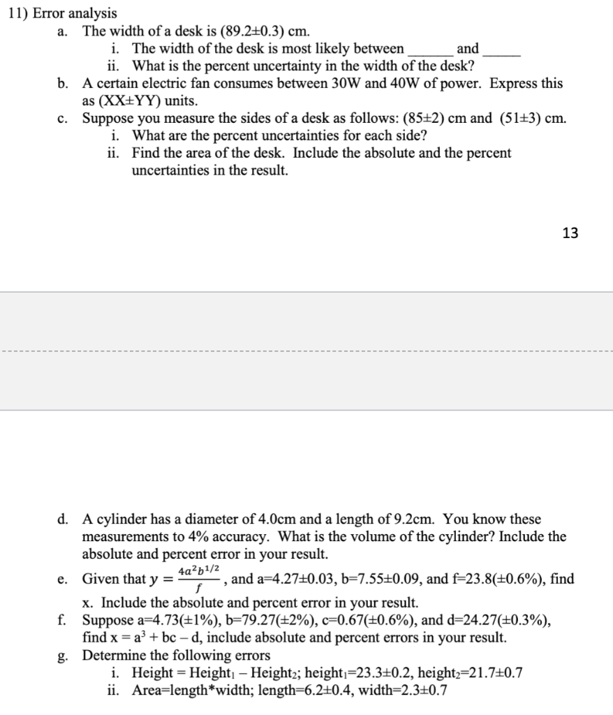 Solved Using the space after question 11c a. Write out your | Chegg.com