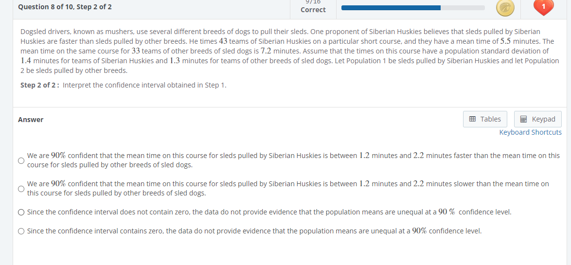 Solved Dogsled drivers, known as mushers, use several | Chegg.com