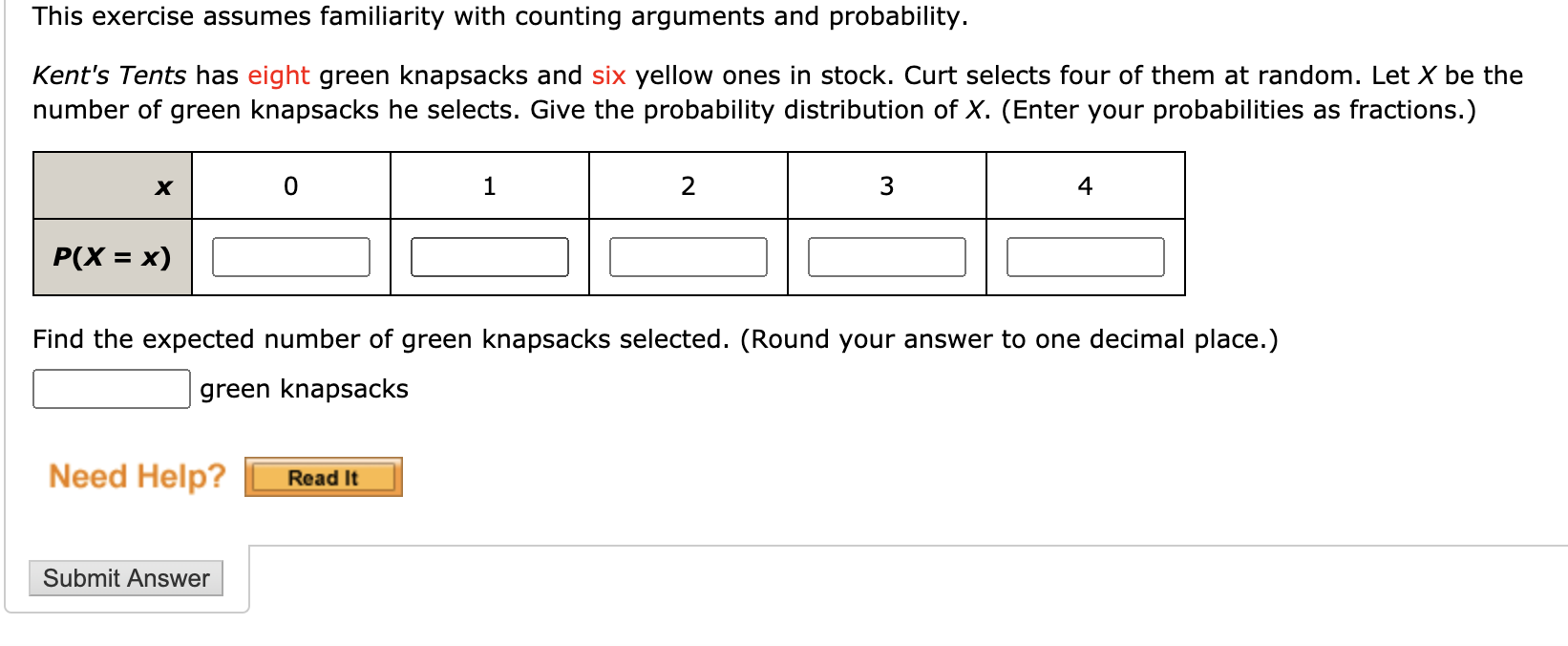 Solved This exercise assumes familiarity with counting | Chegg.com