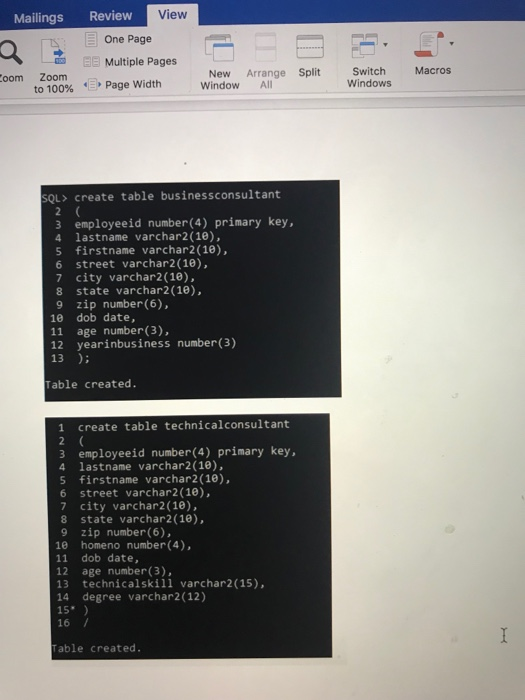 Solved For this lab you will be using SQL SELECT statements | Chegg.com