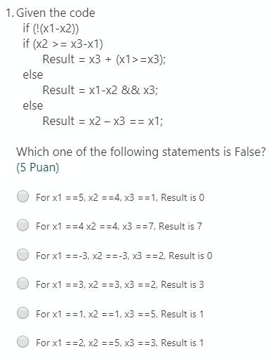Solved 15 The Output Of The Following Partial C Code Is 30