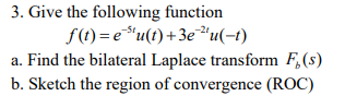 Solved 3. Give the following function | Chegg.com