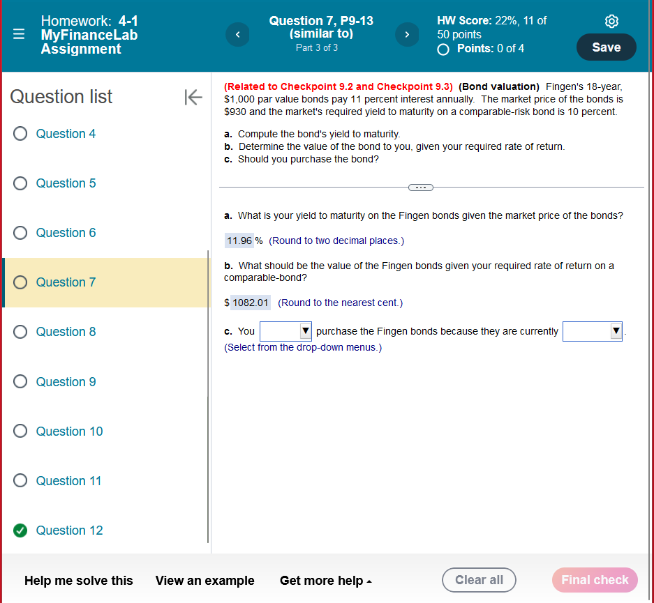 Solved c.You (should or should not ) purchase the Fingen | Chegg.com