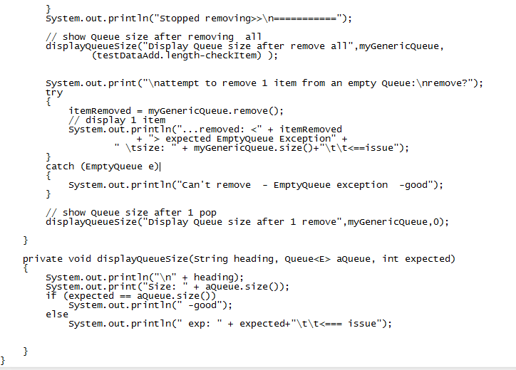 Solved HI , I need a Queue.java code and Node.java code to | Chegg.com