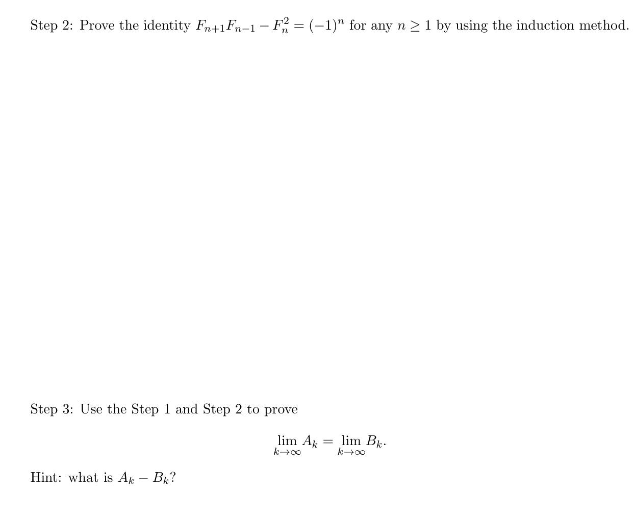 Solved 4. In this problem, we are going to prove a sequence | Chegg.com
