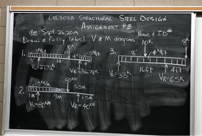 Solved # CVL 303B STRUCTURAL STEEL DESIGN Assignment #3 due: | Chegg.com