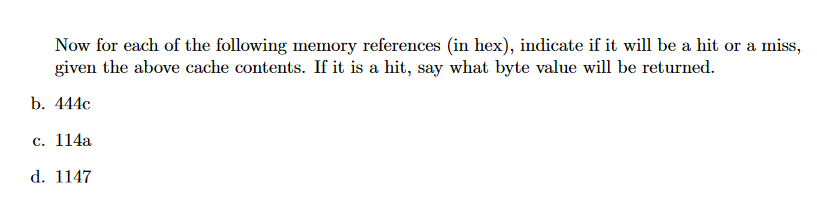 Solved Problem 1. This problem concerns a byte-addressable | Chegg.com