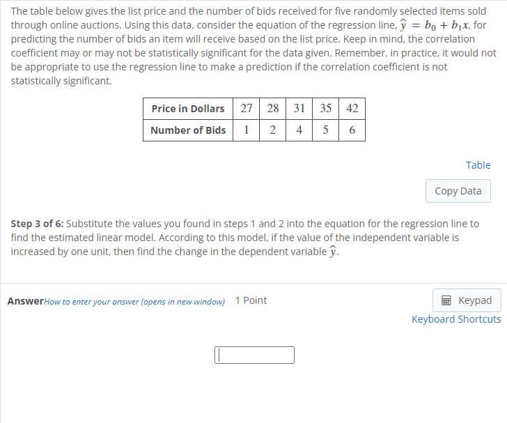 Solved The table below gives the list price and the number | Chegg.com