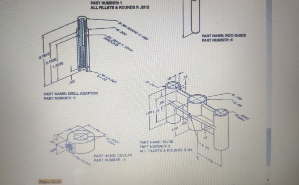 Solved For the component illustrated in the attached drawing | Chegg.com