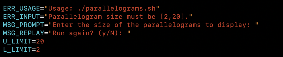 [Enter the size of the parallelograms to display: 5 | Chegg.com
