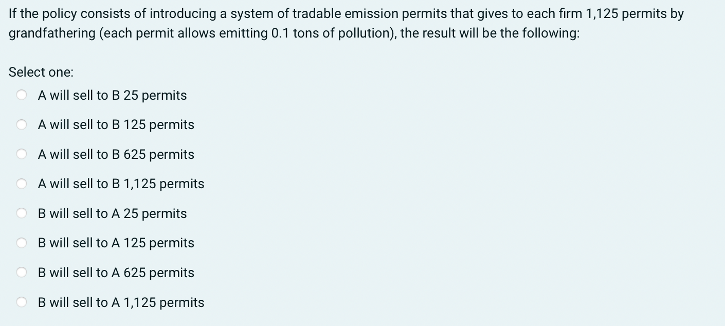 Solved If the policy consists of introducing a system of | Chegg.com