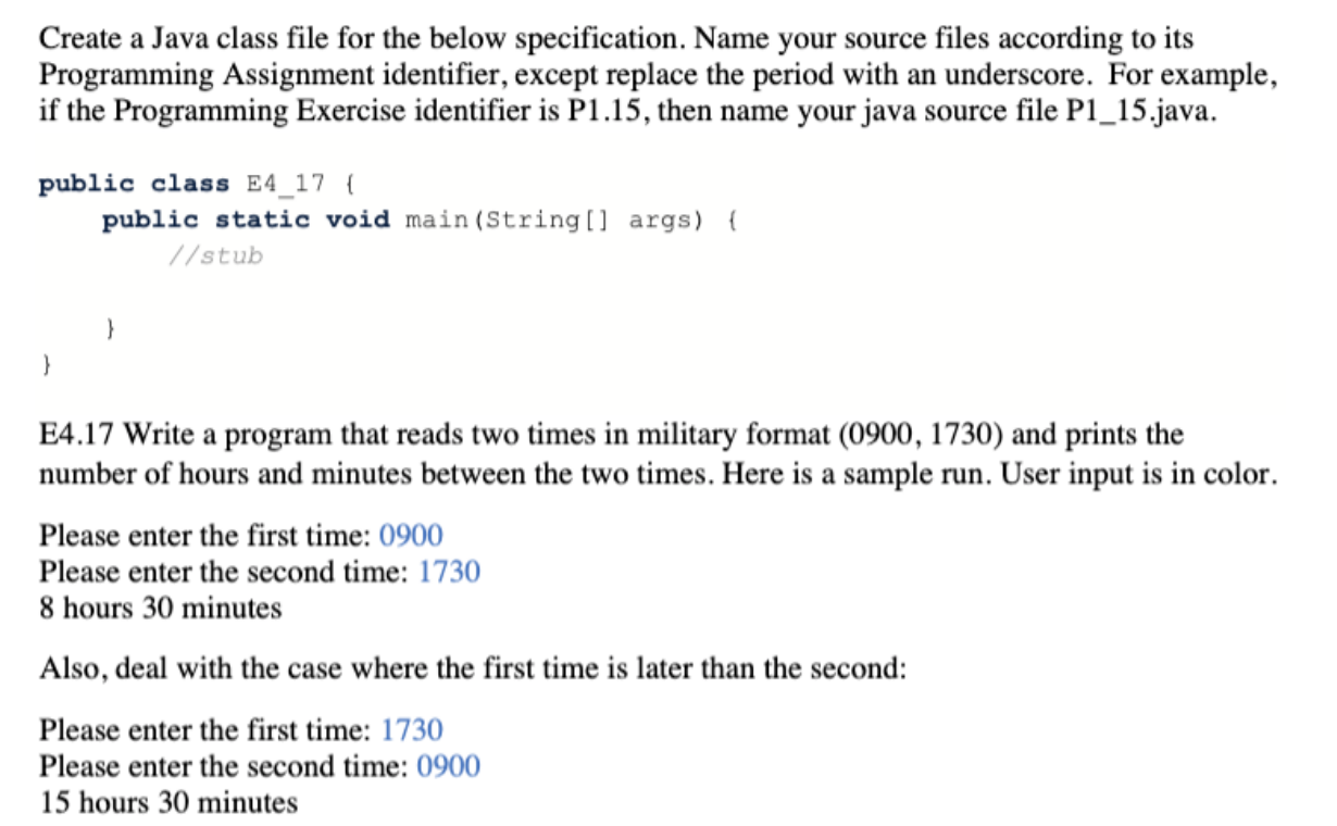 Solved Create a Java class file for the below specification. | Chegg.com