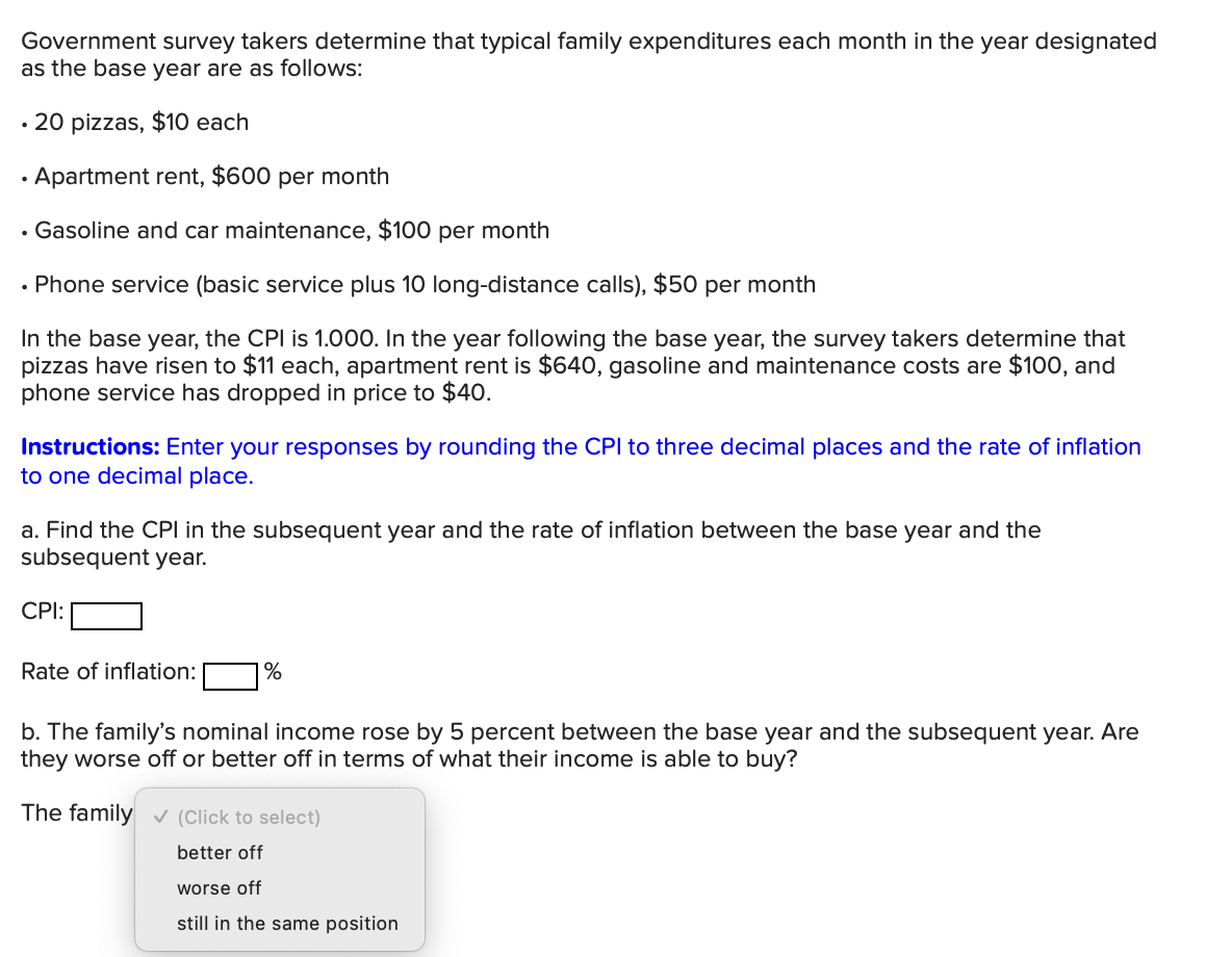 Solved Government Survey Takers Determine That Typical
