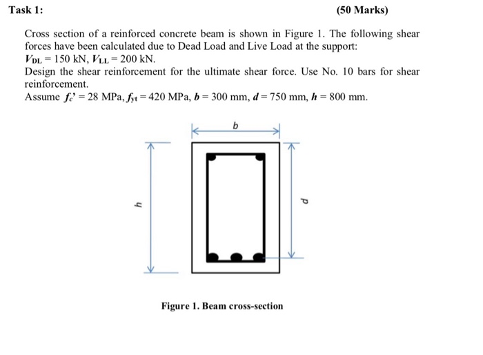 Reinforced Concrete Beam Cross Section - The Best Picture Of Beam