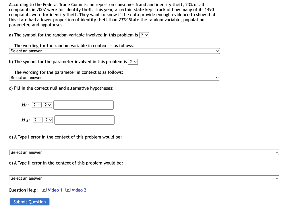 Solved According to the Federal Trade Commission report on | Chegg.com