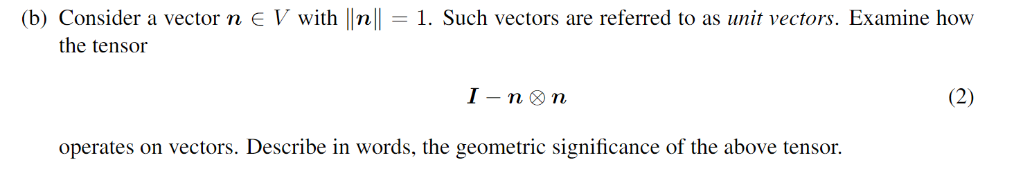 Solved = a In the following problems, let e¡ (i 1,2,3) | Chegg.com