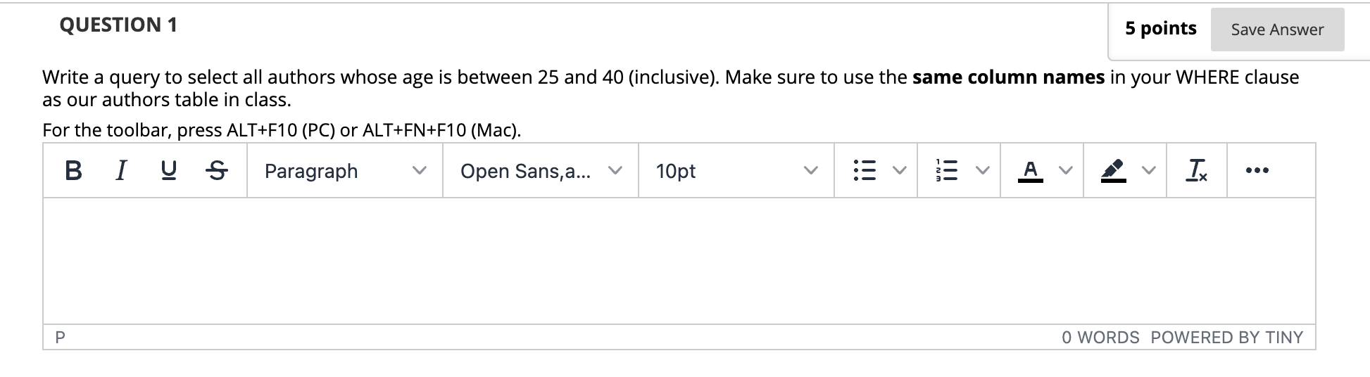 Solved QUESTION 1Write a query to select all authors whose | Chegg.com
