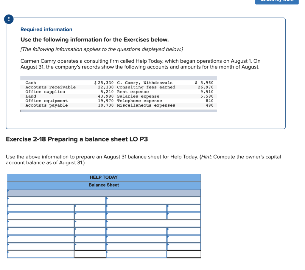Solved Required information Use the following information | Chegg.com