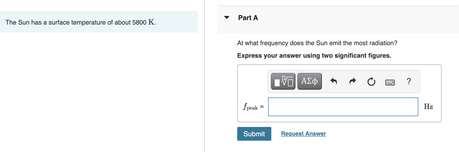 Solved Part A What width single slit will produce | Chegg.com