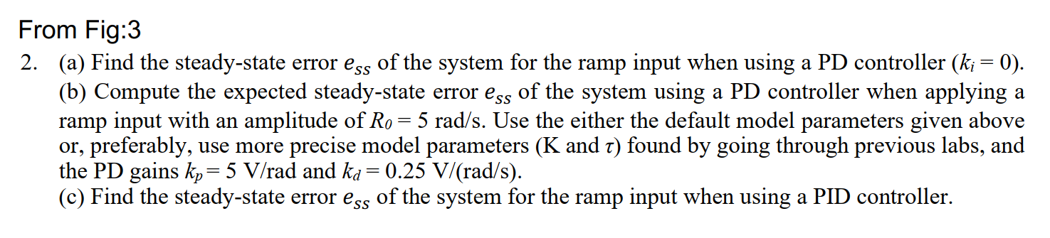 Solved Figure 3. Block diagram of PID servo position | Chegg.com