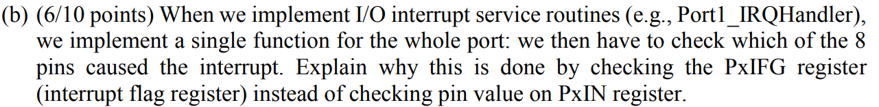Solved (a) (4/10 points) Assume the processor is executing | Chegg.com