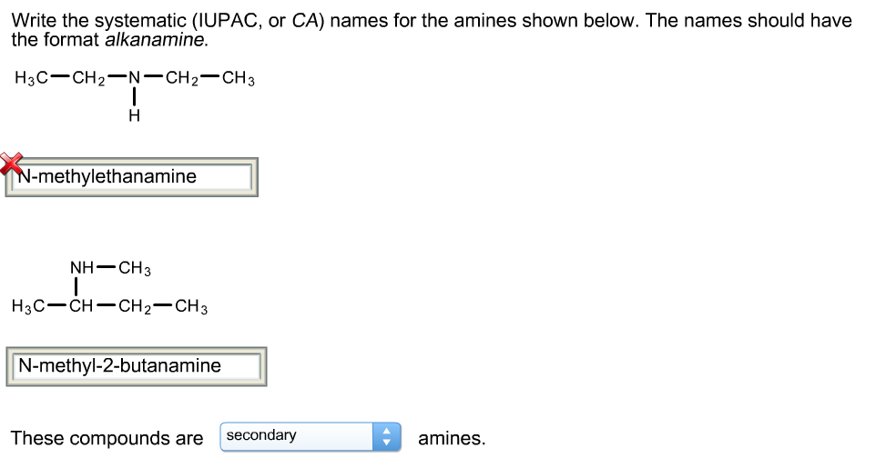 Solved Write the systematic (IUPAC, or CA) names for the | Chegg.com