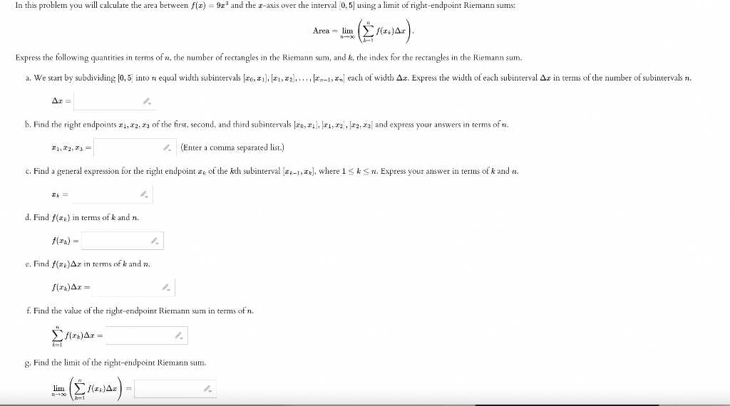 Solved In this problem you will calculate the area between | Chegg.com