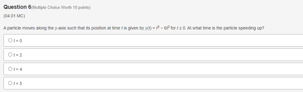 Solved Question 6(Multiple Choice Worth 10 points) (04.01MC) | Chegg.com
