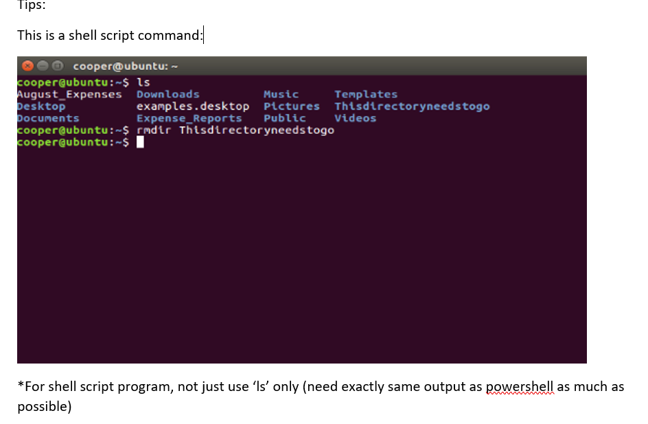 Solved #Linux Operating System #Powershell #Bash shell | Chegg.com