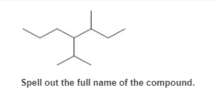 Solved Spell out the full name of the compound.Spell out the | Chegg.com