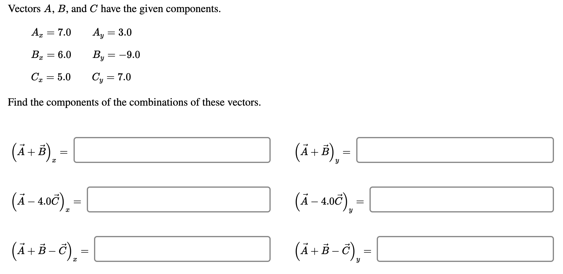 Solved The Figure Shows A Two Dimensional Vector A The Chegg