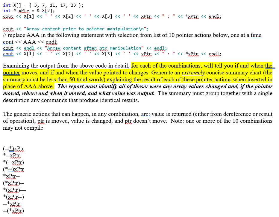 Solved Examining the output from the above code in detail, | Chegg.com