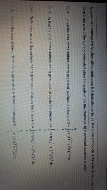 Solved Assume f is a nonnegative function with a continuous | Chegg.com