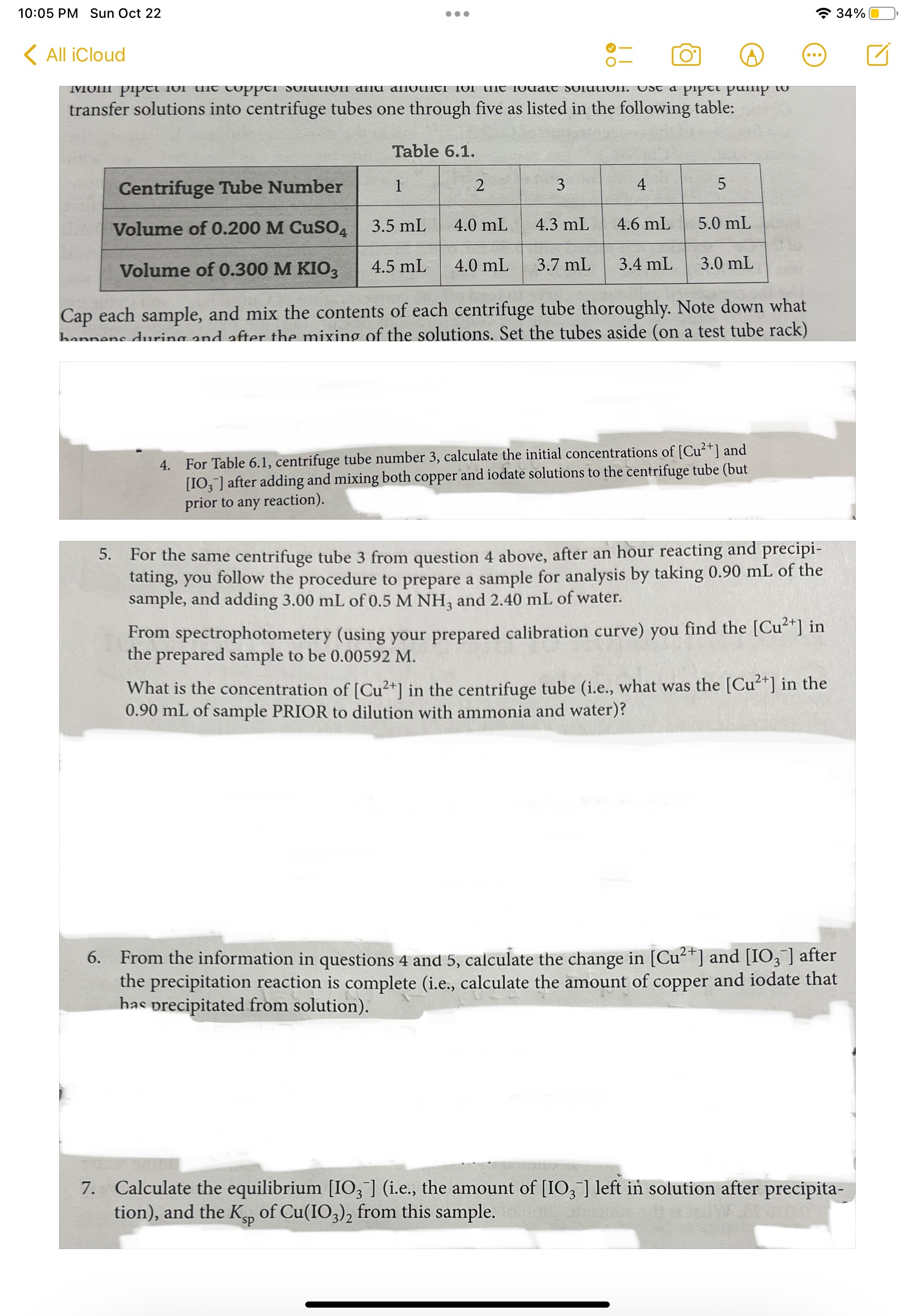 Solved I need help with questions 4-7. | Chegg.com