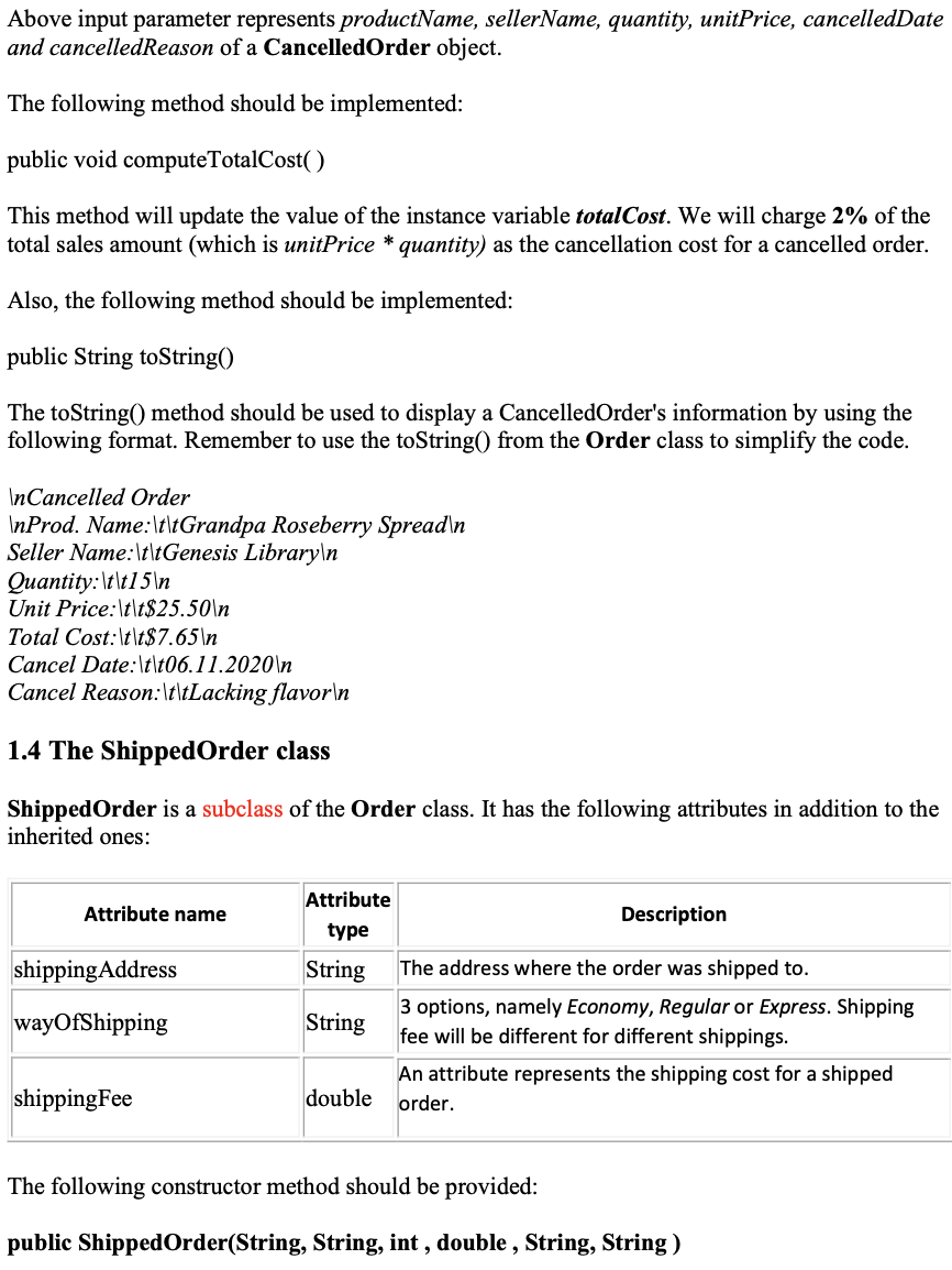 Solved What this Assignment Is About: - Inheritance - The | Chegg.com