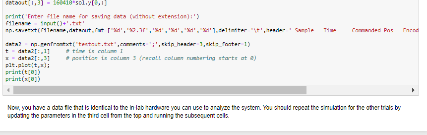 Solved This Python code is a simulation of the | Chegg.com